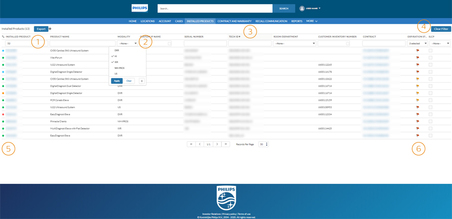 CS Portal Navigation | Philips Healthcare